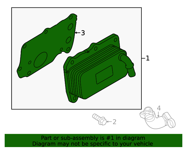 2018-2023 Land Rover Oil Cooler LR075630 | Sacramento Land Rover Parts