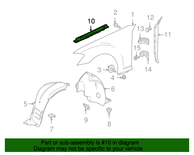 221-889-03-25 - Upper Cover 2007-2013 Mercedes-Benz | Mercedes-Benz USA ...