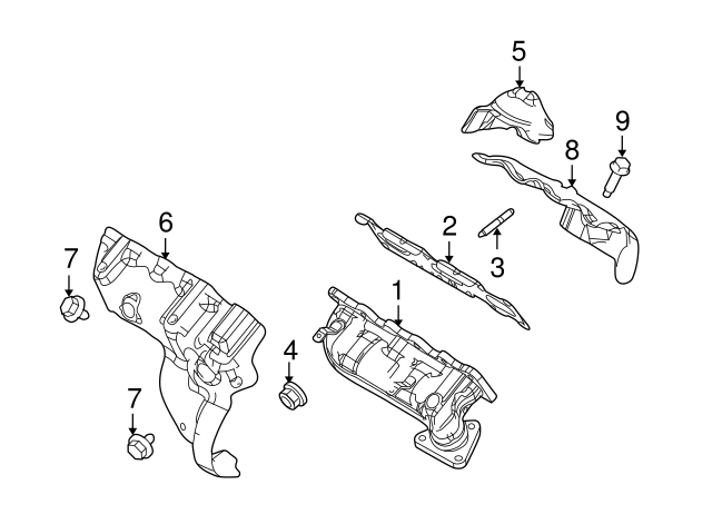 DA5Z-9430-A 2010-2019 Ford Exhaust Manifold | Fairway Ford Parts