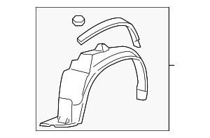 2006-2011 Chevrolet HHR OEM NEW 2006-2011 GM Chevrolet HHR Front Fender ...