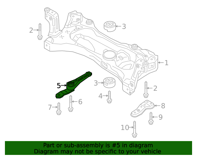 5Q0-199-855-AH - Support 2018-2024 Audi | Audi OEM Parts