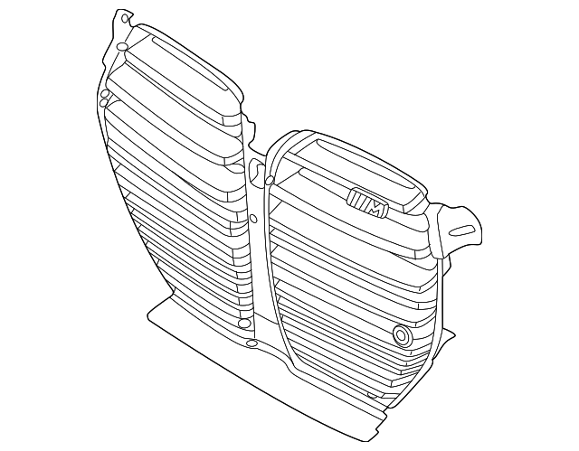 51138081141 - 2021-2024 BMW M4 Grille (51-13-8-081-141) | BMW of South ...