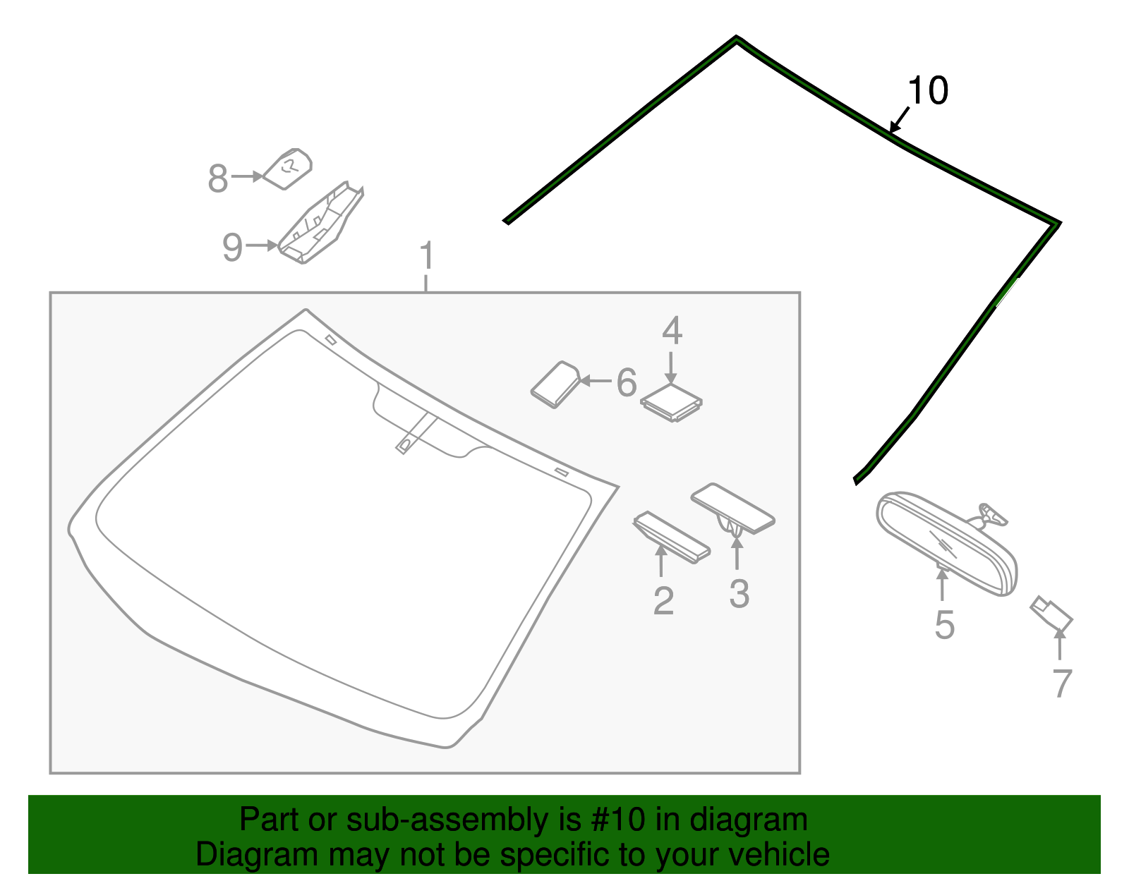 2017-2020 Hyundai Elantra Reveal Molding 86130-F2000 | Hyundai ...
