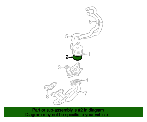 90430-16017 - Engine Oil Cooler Gasket - 2007-2018 Toyota | OEM Genuine ...