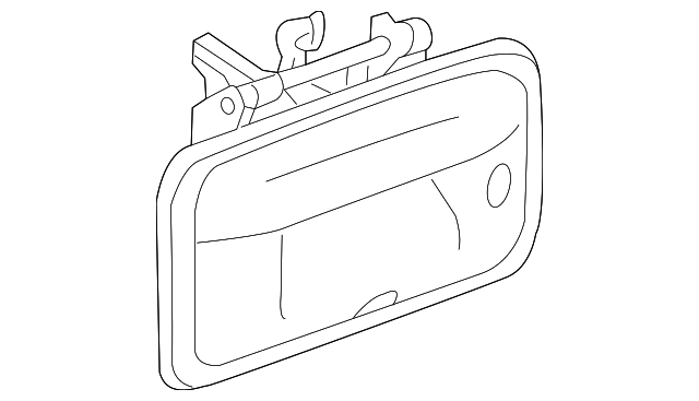 2016-2019 GM Tailgate Handle 84203910 GM | GMPartsDirect.com