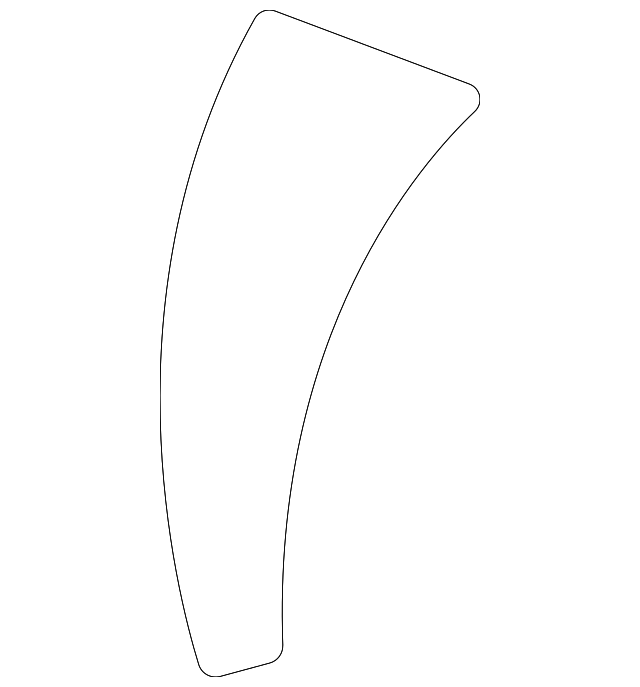 62566-47010-C0 - Pillar Cover - 2021-2022 Toyota | OEM Genuine Toyota Parts