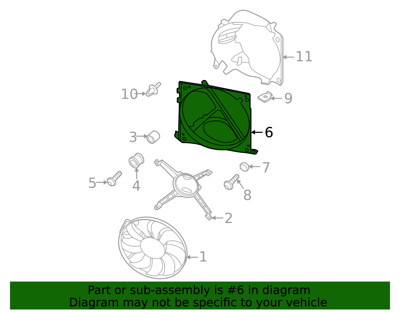 992-121-383-B - 2020-2024 Porsche 911 - Fan Shroud | European OEM Parts ...