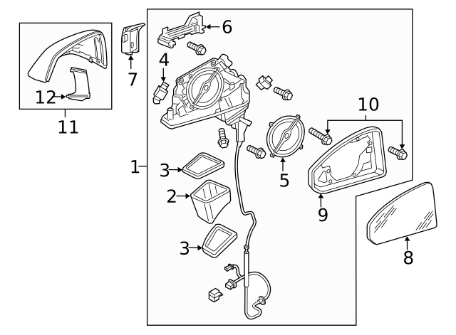 80A-949-101 - Turn Signal Light Assembly 2018-2024 Audi ...