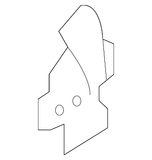 2018-2022 Buick Enclave Driver Side Quarter Panel Inner Brace 84070467 ...