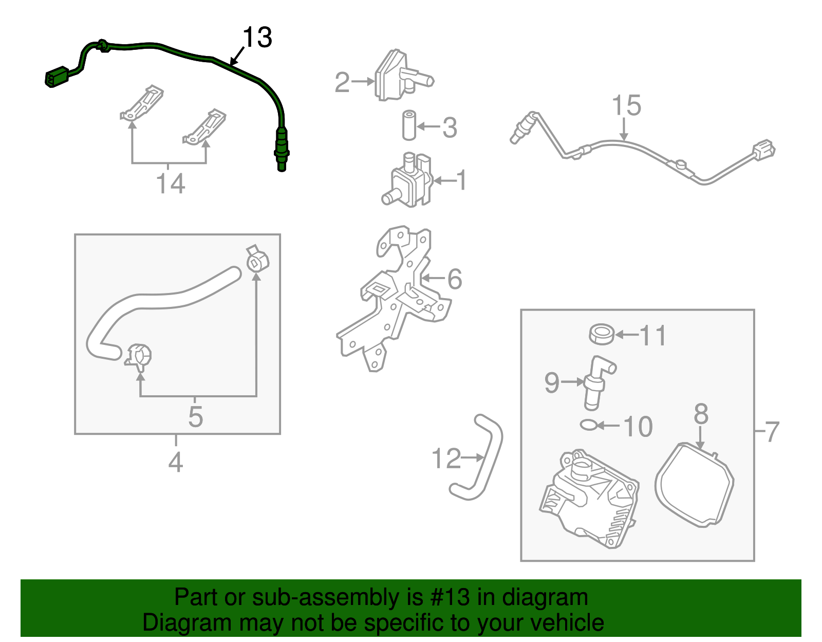 PE01-18-8G1A - Oxygen Sensor - 2013-2018 Mazda | Mazda Swag