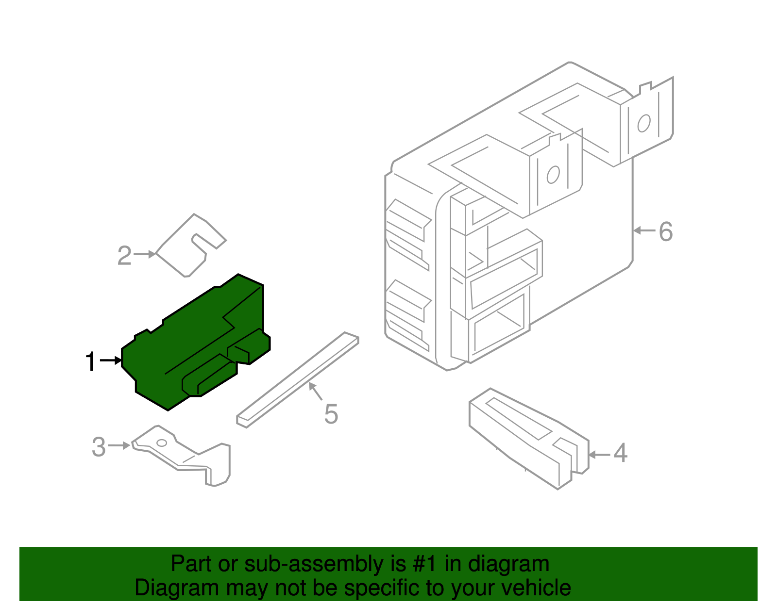2019-2023 Nissan Maxima Junction Block 24350-9DJ0A | My Nissan Part