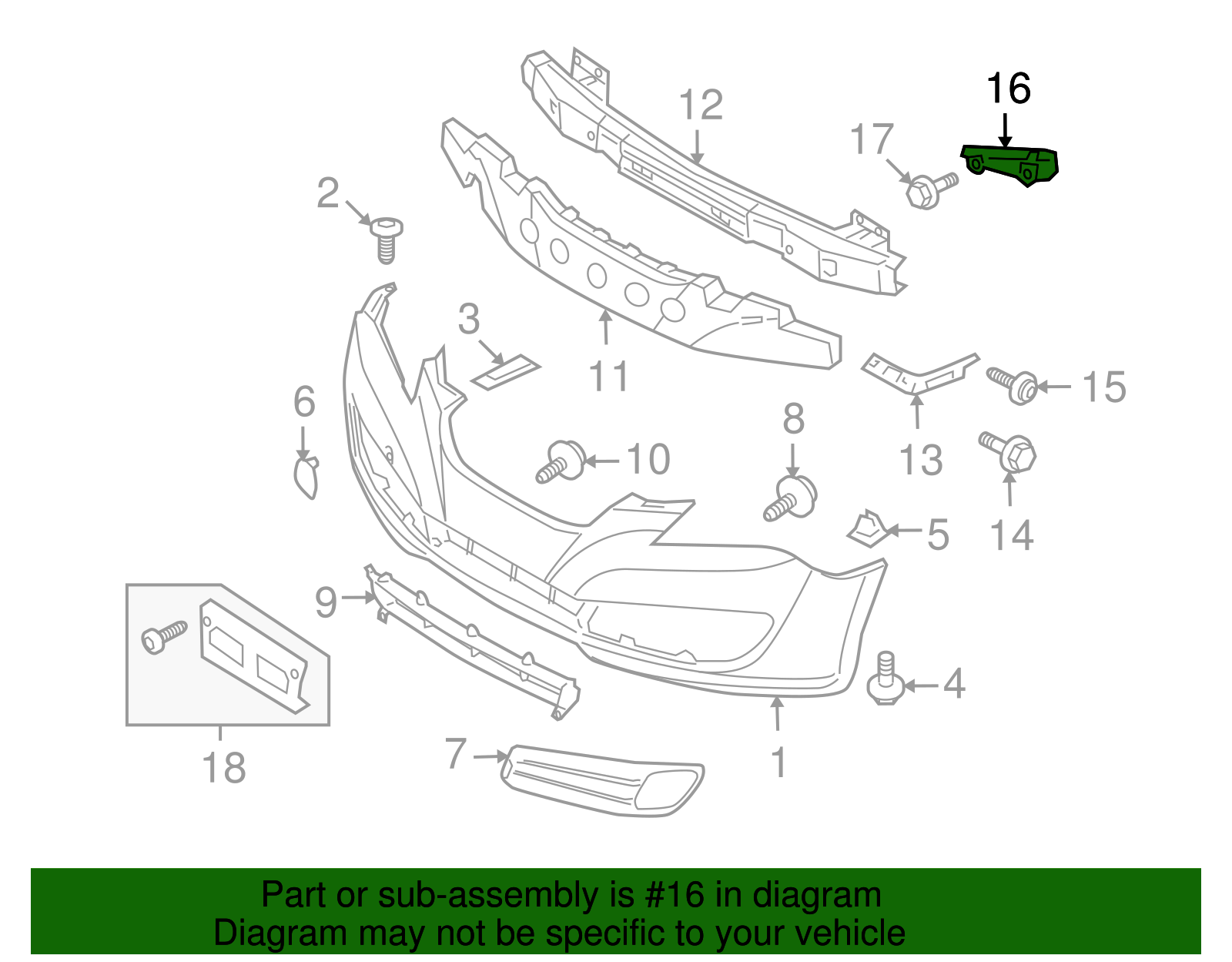 2010-2012 Hyundai Genesis Coupe Upper Support 86551-2M000 | Joseph ...