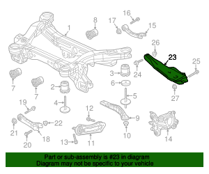 2014-2020 Jeep Cherokee Lower Control Arm 5090280AA | TascaParts.com