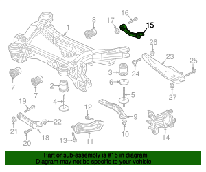 2014-2020 Jeep Cherokee Upper Control Arm 5090110AA | TascaParts.com
