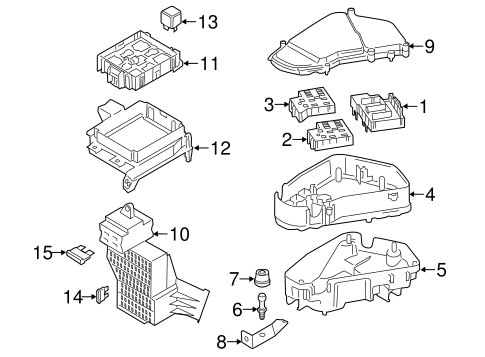Fuse & Relay for 2018 Porsche Cayenne | GetPorscheSilverSpringParts