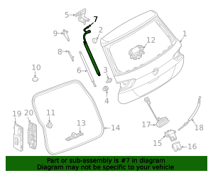 5NA-827-851-E - Tailgate Pull Down Motor 2021-2024 Volkswagen Tiguan ...