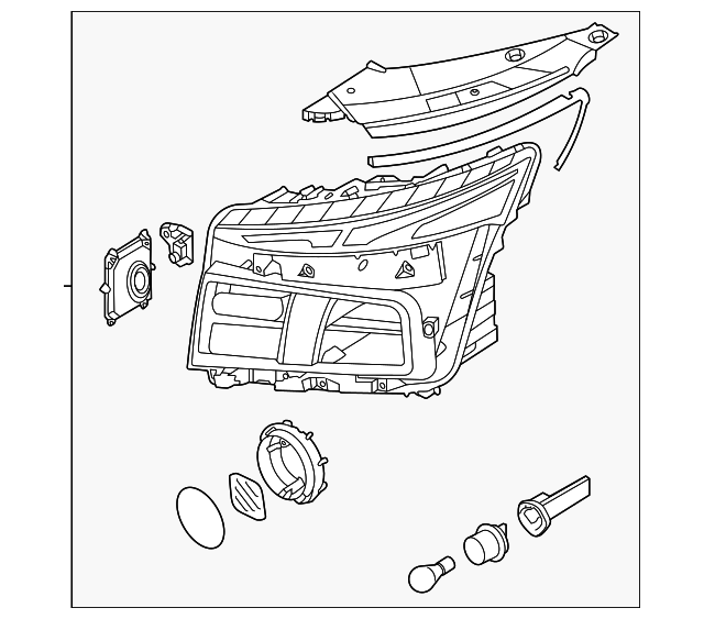 2021-2023 Hyundai Santa Fe Composite Assembly 92102-S2500 | OEM Parts ...