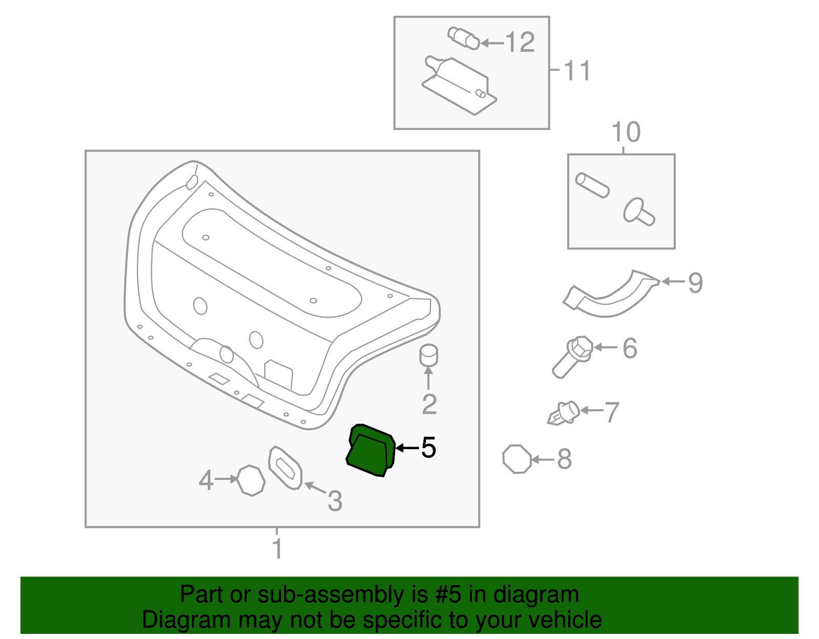 Hyundai - 81754-3K000 - Pull Handle - 2006-2016 Hyundai | OEM Hyundai ...