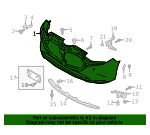 2019 Mazda 3 Bumper Cover BCKA-50-031E-BB | TascaParts.com