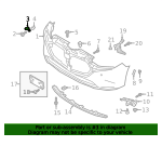 2019-2024 Mazda 3 Bumper Cover Retainer BDTT-50-0T6A | Mazda-Parts