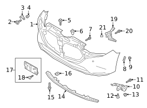 2019-2020 Mazda 3 Cap - Driver's Side (LH) BCKN-50-M42A | TascaParts.com