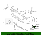 2019-2024 Mazda 3 Lower Bracket BCKN-50-191 | RealMazdaParts.com