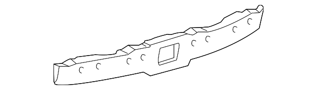 52615-47020 - Bumper Impact Absorber - 2004-2009 Toyota Prius | Sparks ...