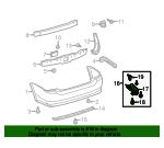 52108-47010 - Side Spoiler 2004-2009 Toyota Prius | Longo Toyota Parts