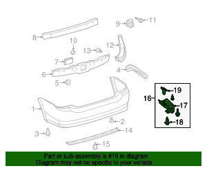 52108-47010 - Side Spoiler - 2004-2009 Toyota Prius | OEM Genuine ...