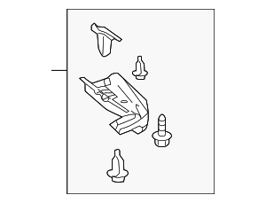 2004-2009 Toyota Prius Side Spoiler 52109-47010 | Toyota Parts Center