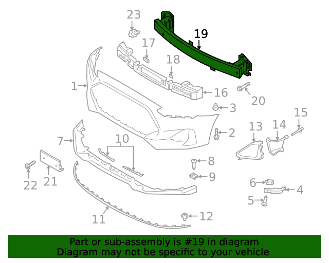 2019-2021 Hyundai Veloster Impact Bar 64900-J3100 | OEM Parts Online