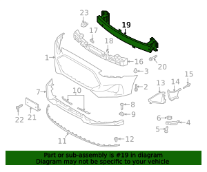 2019-2021 Hyundai Veloster Impact Bar 64900-J3100 | OEM Parts Online