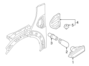 2002-2024 Mini Side Marker Light Socket 63-13-8-382-104 | Mini Parts Direct
