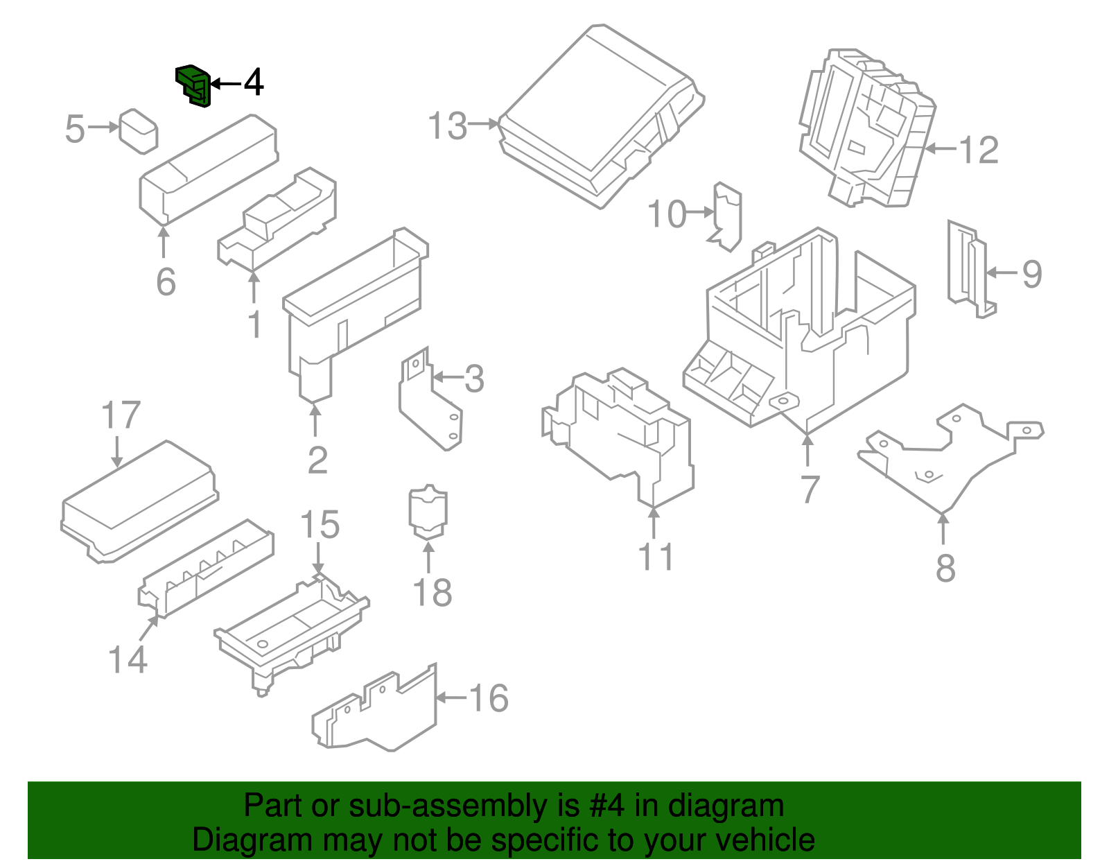 2004-2025 Nissan Fuse 24319-8991B | Nissan Parts Plus