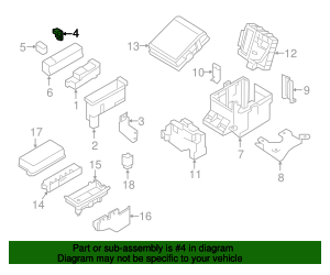 2009-2024 Nissan Mini Fuse 24319-8993A | OEM Parts Online