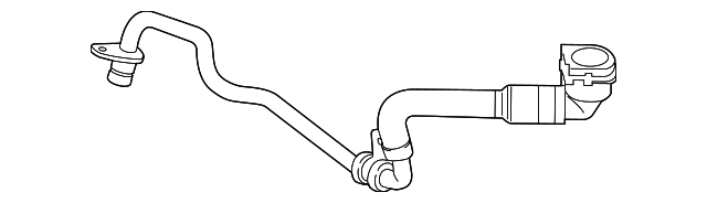 11538650087 - Turbocharger Coolant Line - 2019-2023 BMW | BMW OEM Parts ...