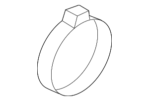 N-105-517-01 - Boot Clamp 2007-2015 Audi Q7 | Audi OEM Parts