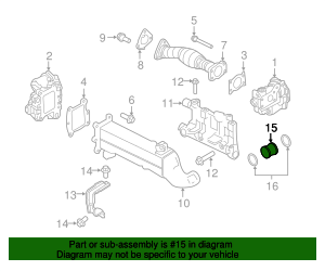 2016-2019 Nissan TITAN XD Inlet Tube 14725-EZ40A | Bill Kay Nissan Parts