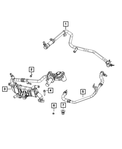 EGR Cooling System for 2021 Jeep Wrangler | Mopar Estores