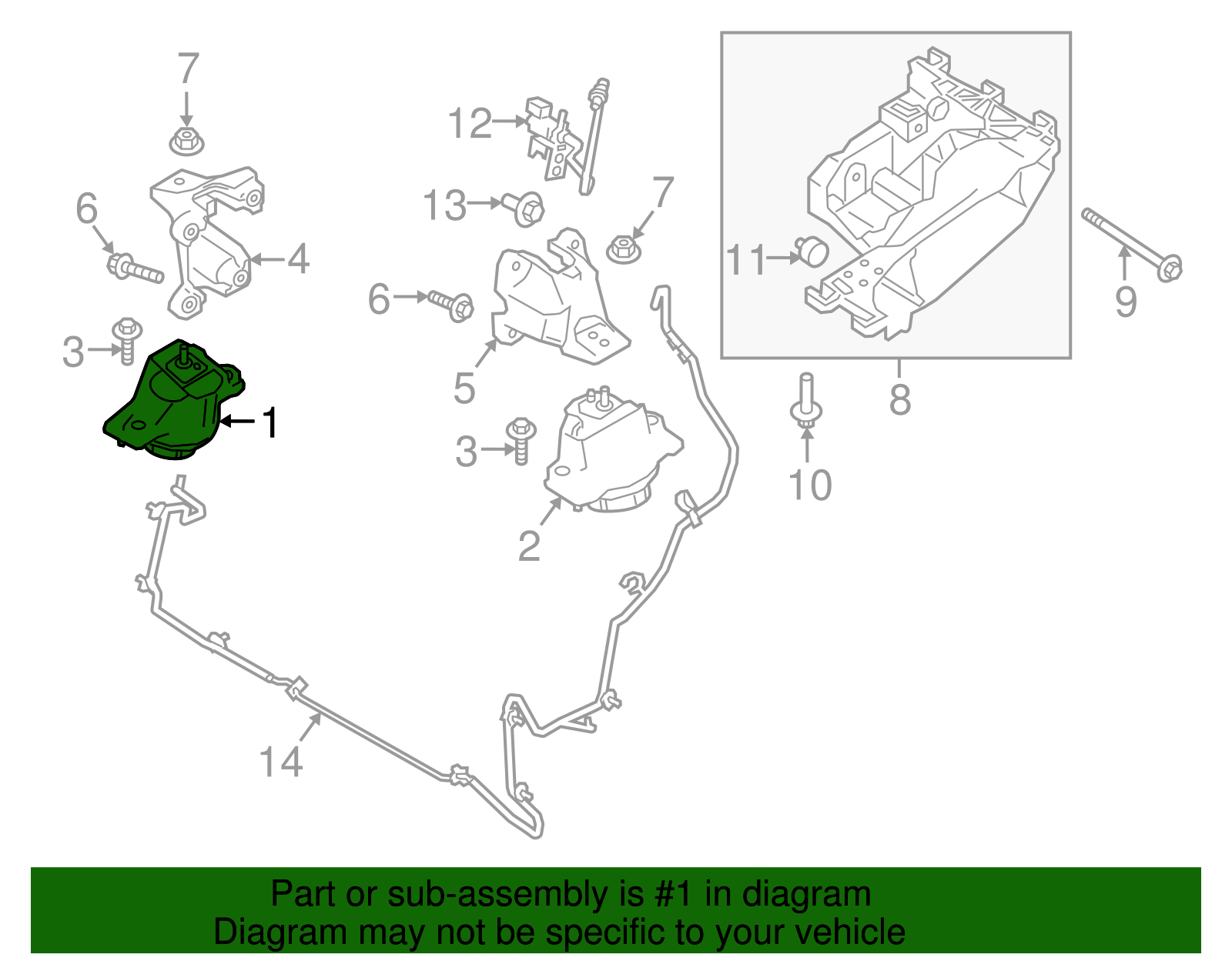 2021-2024 Land Rover Range Rover Velar Side Mount LR141381 | OEM Parts ...
