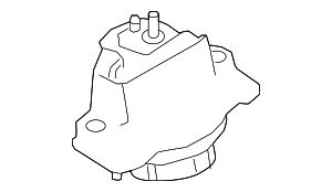 LR117099 - Motor Mount - 2018-2020 Land Rover Range Rover Velar | Land ...
