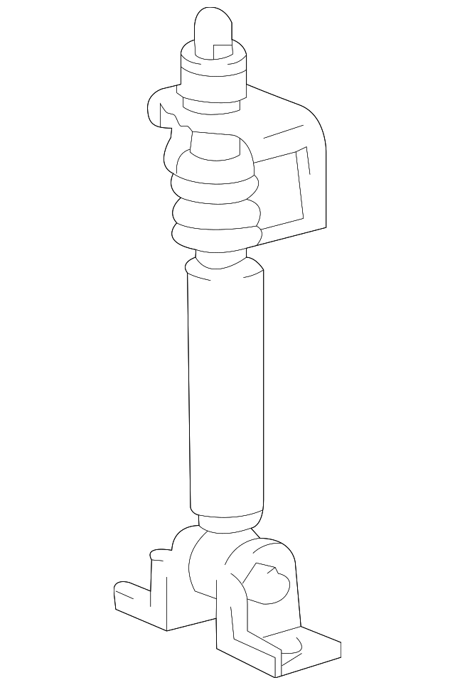 12307-20021 - Engine Torque Strut - 1997-2004 Toyota | OEM Parts To You