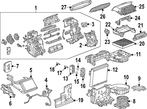 Automatic Temperature Controls for 2024 Chevrolet Trax | GMPartsDirect.com