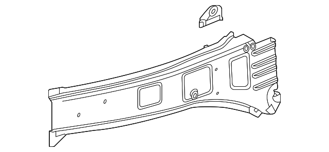 2020-2024 GM Passenger Side Front Compartment Upper Side Rail 84524014 ...