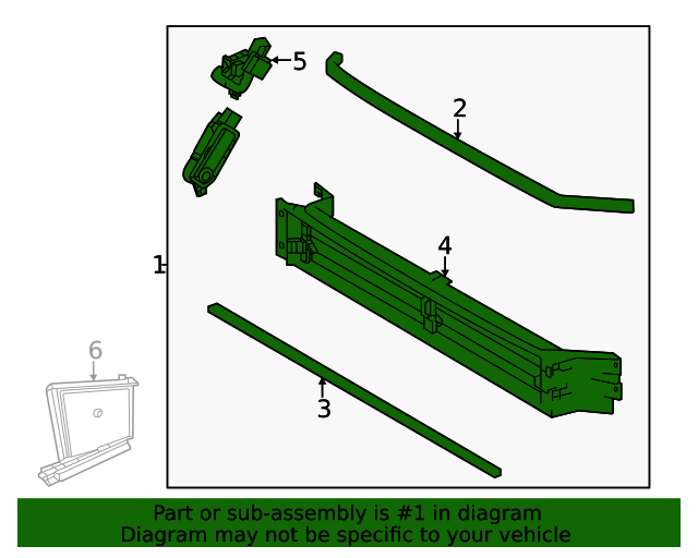 53180-42051 - Shutter Assembly Radiat - OEM Genuine Toyota Parts