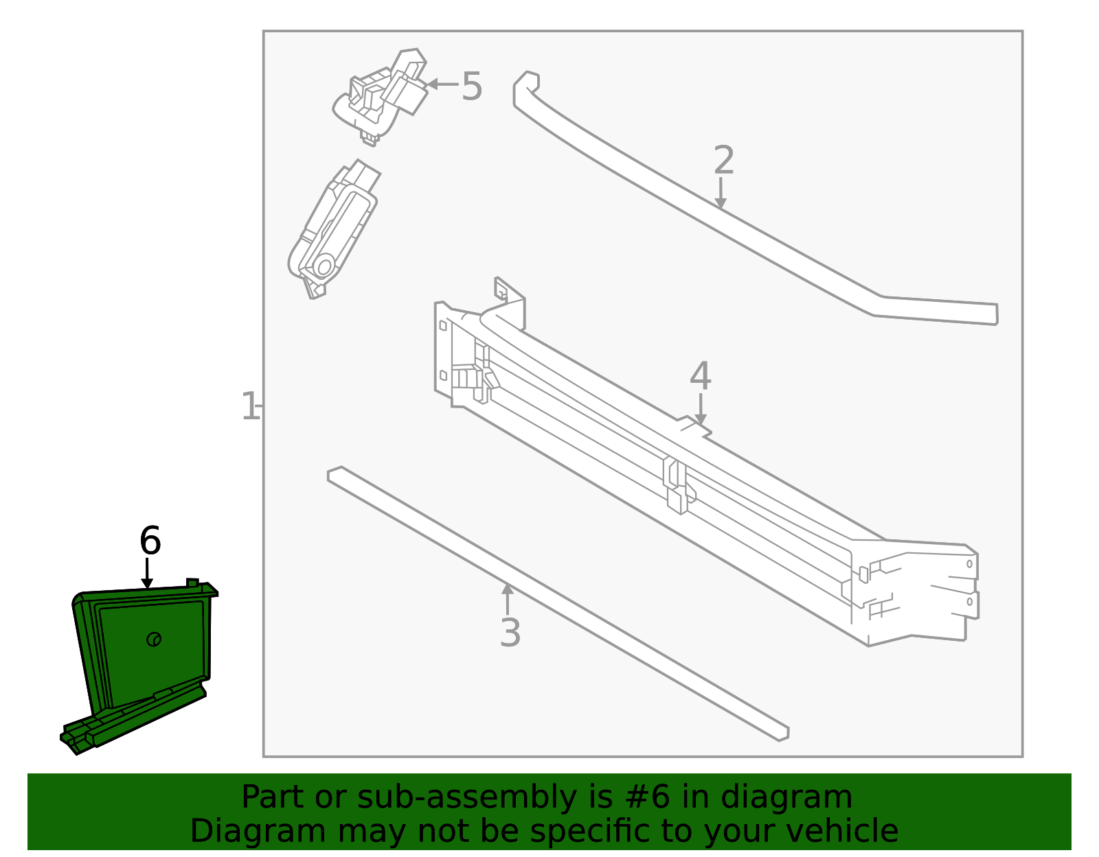 16691-24030 - 2021-2024 Toyota Venza - Guide Plate | Nucar Toyota Parts
