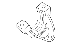 37126861481 - 2016-2022 BMW Stabilizer Bar Bracket (37-12-6-861-481 ...