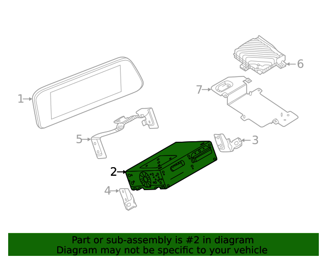 BJFN-66-9C0D - Receiver 2024 Mazda 3 | AutoNation Parts