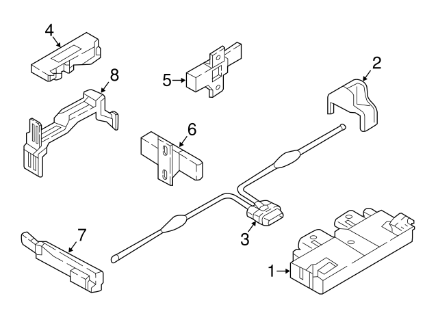 3AA-962-243-H - Control Module 2017-2020 Audi | Audi OEM Parts