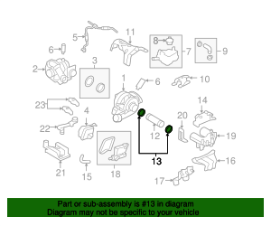 Genuine OEM Ford Part - Air Duct Seal W302506 | Genuine OEM Ford Parts ...